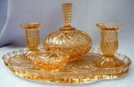 2707 - Glass Trinket Sets